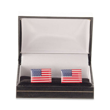 American Flag Cufflinks | USA Cufflinks